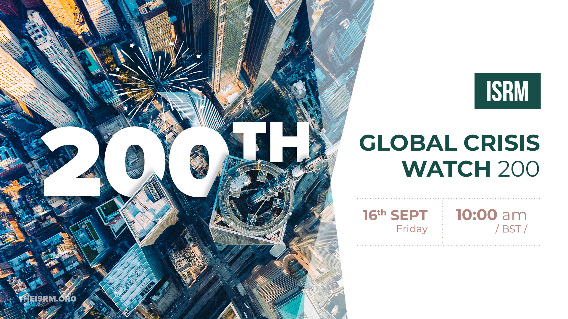 Global Crisis Watch 200 – ISRM Students